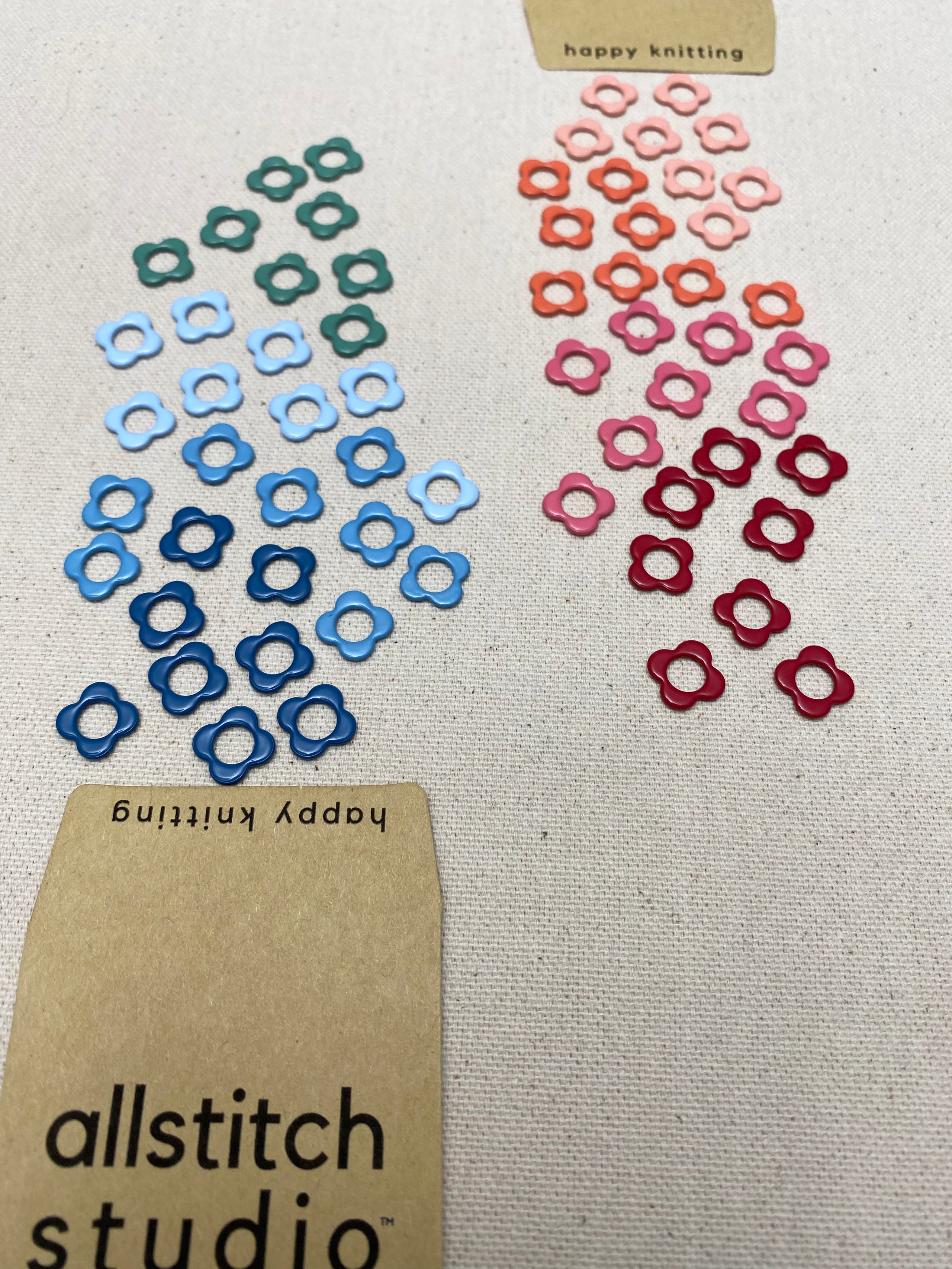 Small Flower Stitch Markers – Allstitch Studio